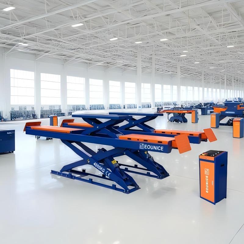 Scissor Car Lift Uneven Operation Safety - Smart parking garage solutions
