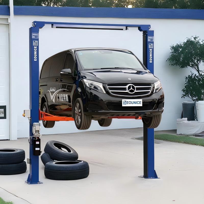 Check Hydraulic Leaks & Fluid on 2-Post Lift - Smart parking garage ...